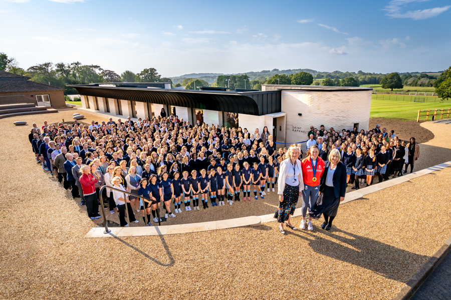 Olympic gold medallist Emily Craig unveils Mayfield School’s new ...